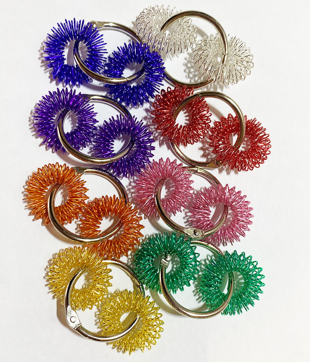 Acupressure Finger Massage Rings for Wellness | Centerworks ...